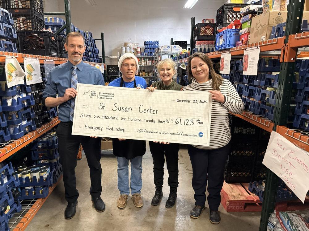 DEC Awards Food Relief Equipment Grant to St. Susan Center | Chautauqua ...