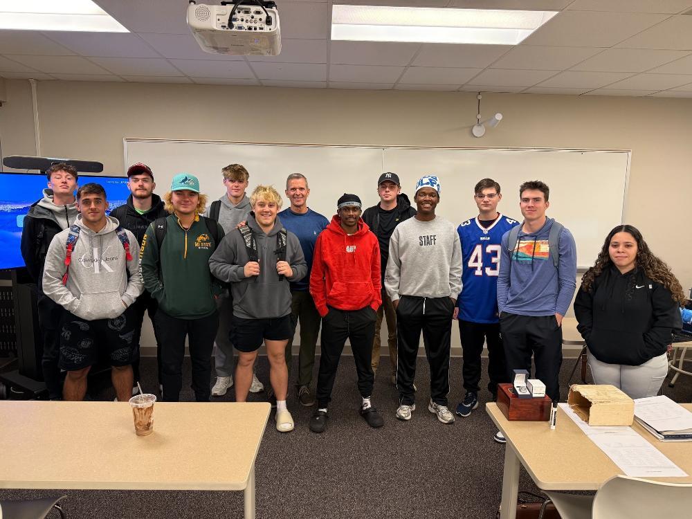 Former Bills Player Mark Kelso Visits JCC | Chautauqua Today