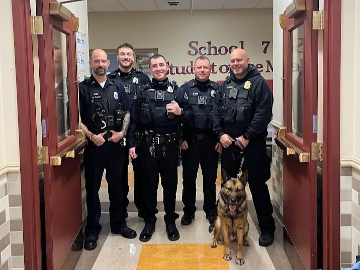 Dunkirk Police, K-9 Matty Visit School 7 for Reader Day | Chautauqua Today