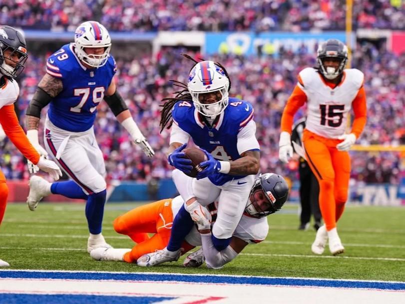 Bills Control the Clock, Beat Broncos in AFC Wild Card Playoff Game ...