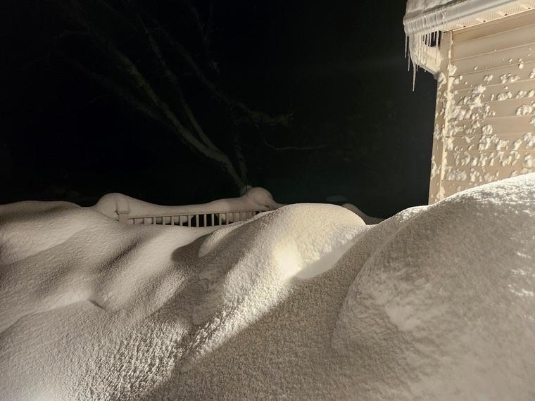 Snow Accumulation Surpasses Four Feet in Parts of Chautauqua County ...