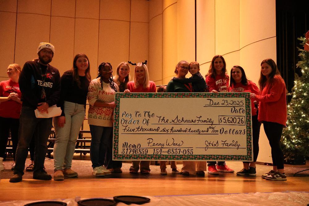 JHS Penny Wars Raises Over $5,600 for Schnars Family | Chautauqua Today