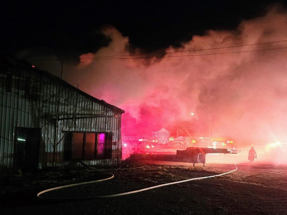 Firefighters Battle Early Morning Fire on Route 20 Near Fredonia ...