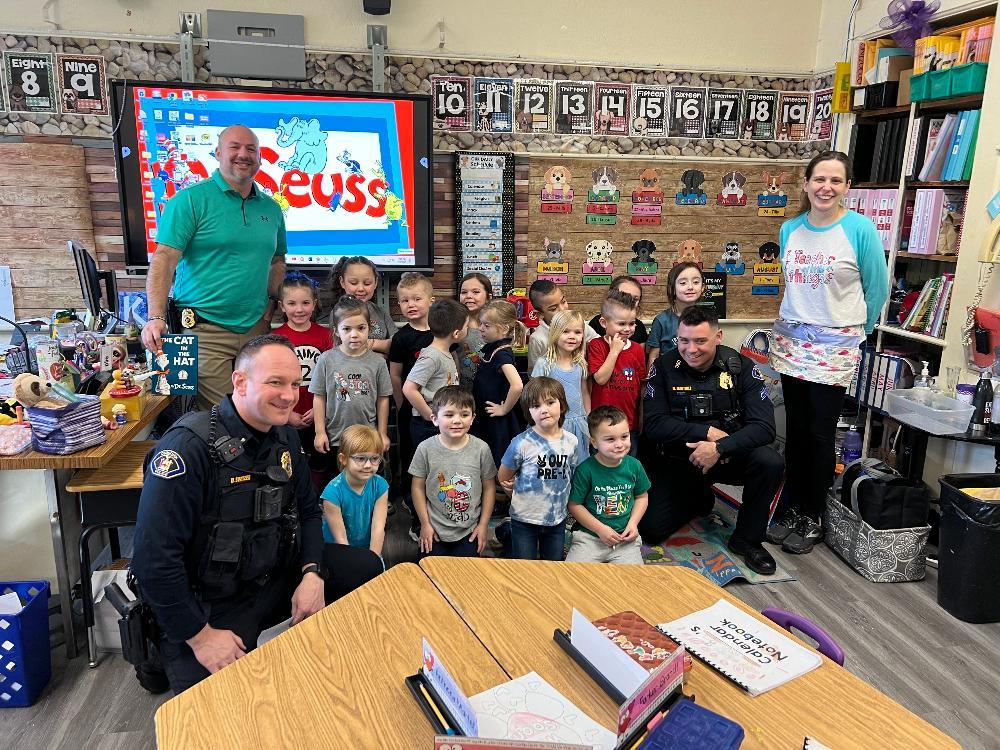 Dunkirk Police Read to NCCS Students on Dr. Seuss Day | Chautauqua Today