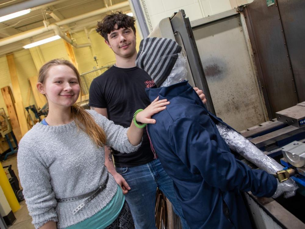 Art Project Brings Packing Tape Sculptures to WNY P-TECH Hallways and ...