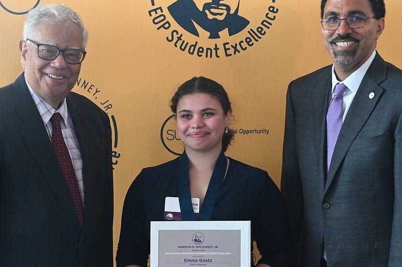 Dunkirk Woman Receives SUNY's McConney Award | Chautauqua Today