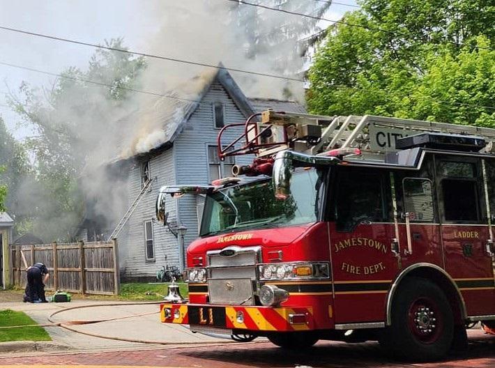 Firefighters respond to two separate fires in Jamestown | Chautauqua Today