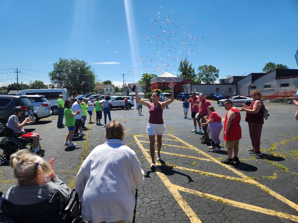 Laurel Run Flag Relay Arrives in Dunkirk | Chautauqua Today