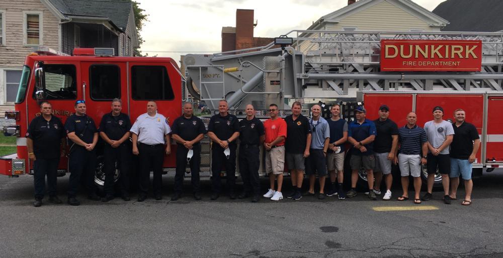 Dedication Ceremony Held for New Dunkirk Fire Ladder Truck | Chautauqua ...