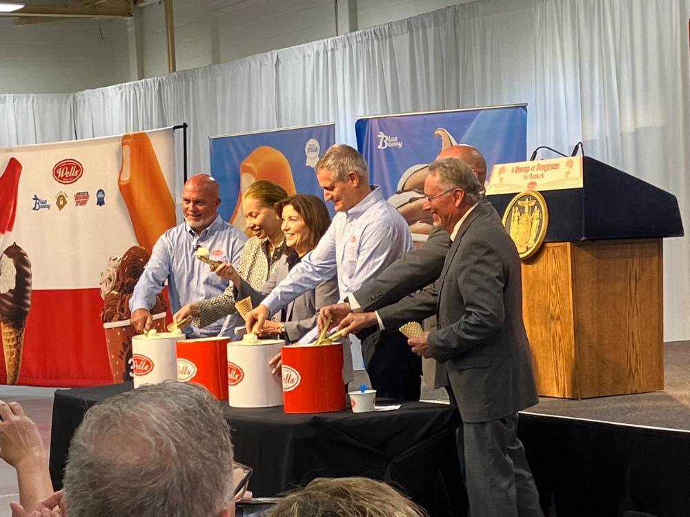Hochul Announces Significant Expansion of Wells Ice Cream Plant in ...