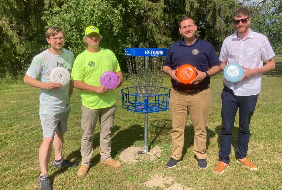 Jamestown's disc golf course officially opens | Chautauqua Today