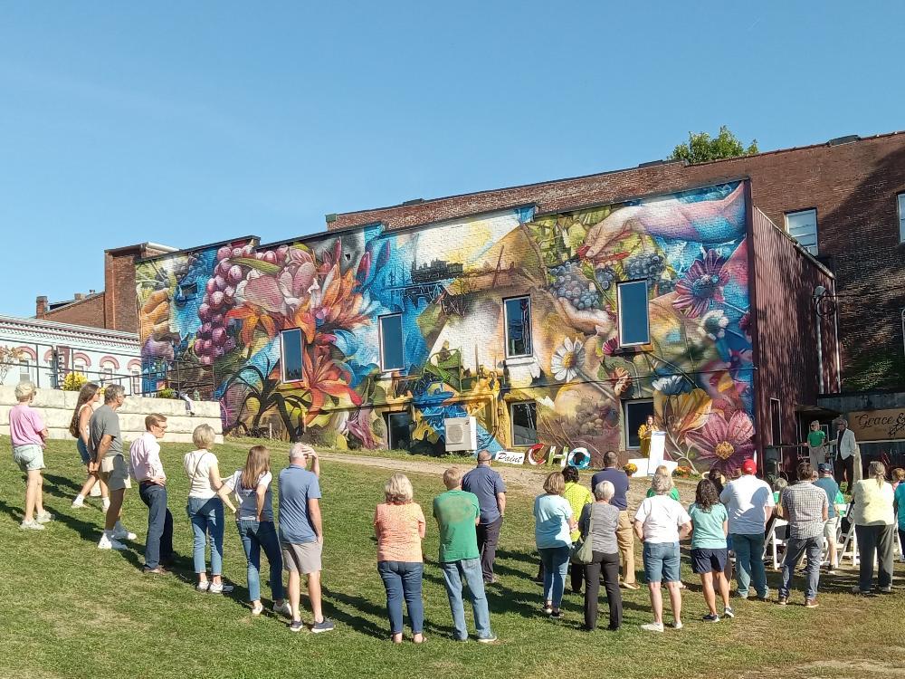 Murals Dedicated in Westfield, Falconer and Sherman for Paint CHQ ...
