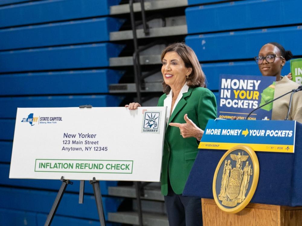 NYS Begins Delivering Inflation Refund Checks to Households ...