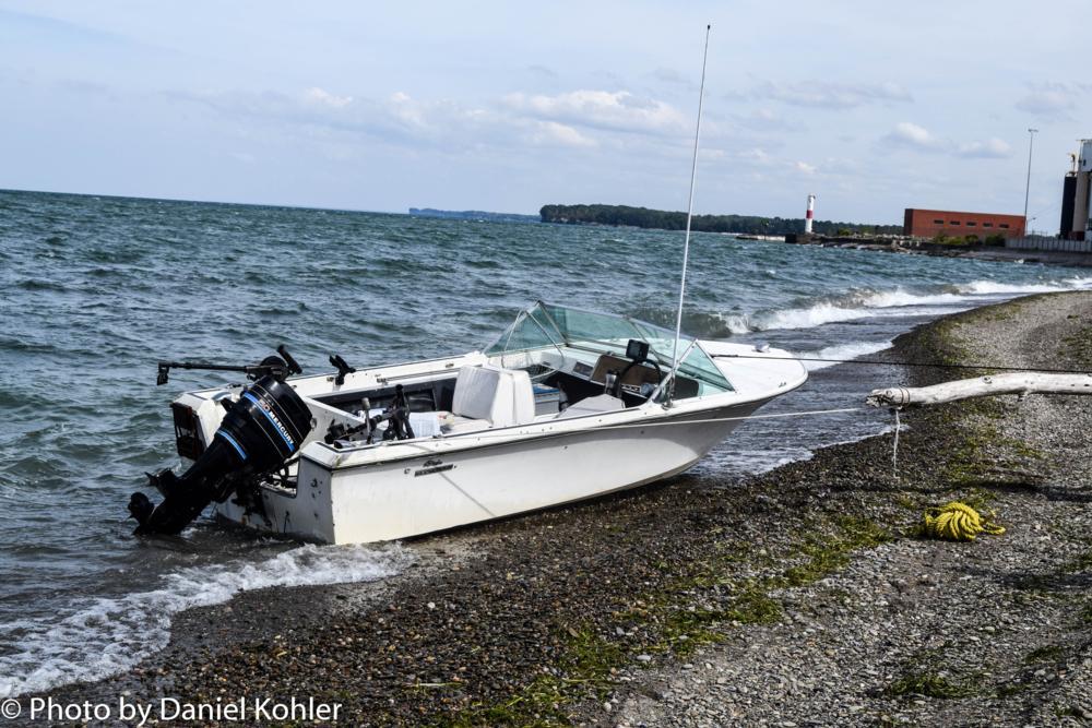 Boat Washes Ashore After It Runs Out of Gas | Chautauqua Today